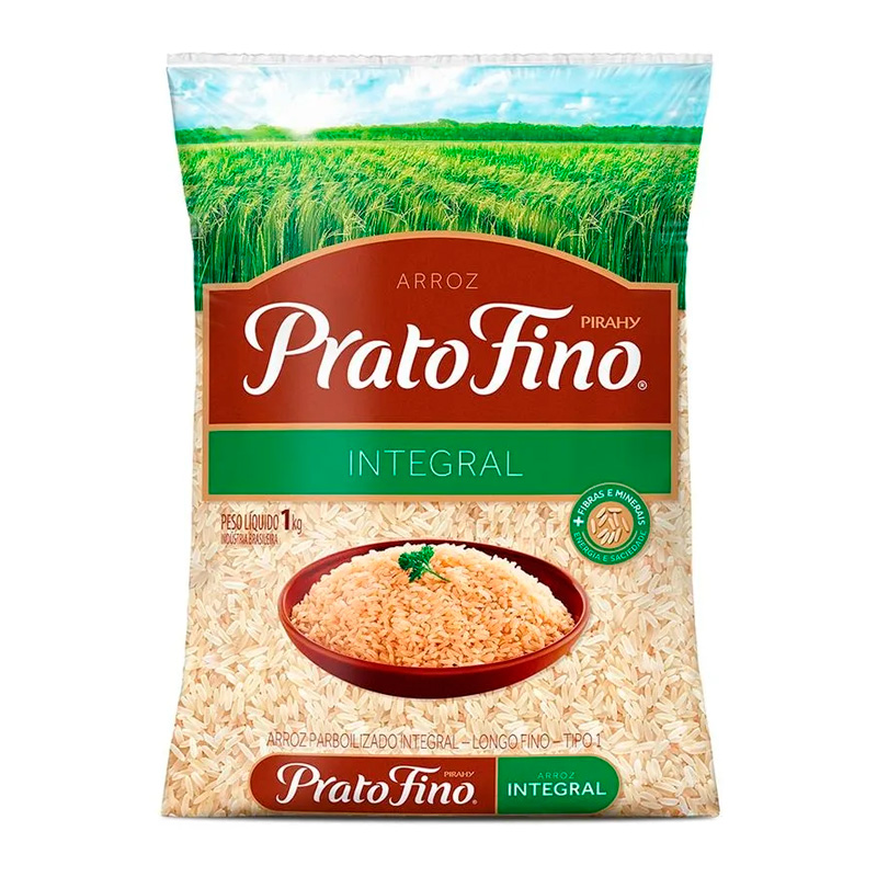 Arroz Integral Tipo 1 Prato Fino 1kg - Vip Niners Arroz Integral Tipo 1 Prato Fino 1kg - Vip Niners